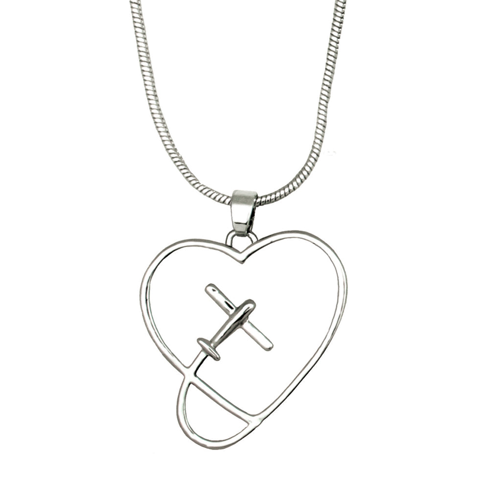 Necklace - Flying Heart – Hammond Aviation Ltd.