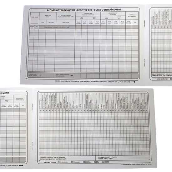 Pilot Training Record – Hammond Aviation Ltd.